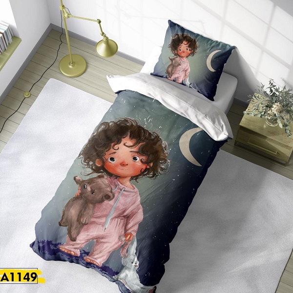 روتختی سه بعدی هایپر خواب مدل عروسکی آبرنگی کد A1149 – هایپر خواب